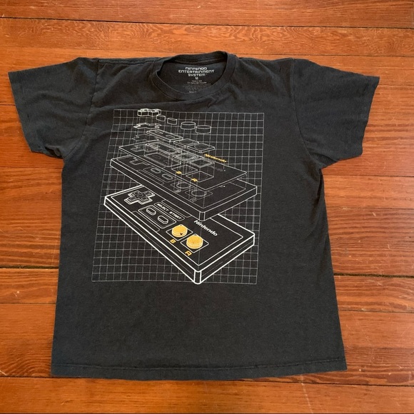 Nintendo | Tops | Nintendo Controller T Shirt | Poshmark